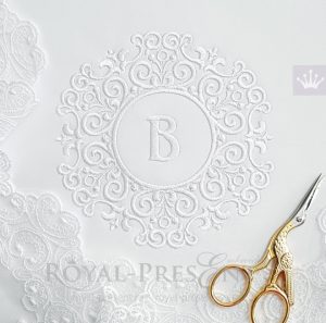 Small Wedding frame Machine embroidery design – 2 sizes| Royal Present ...