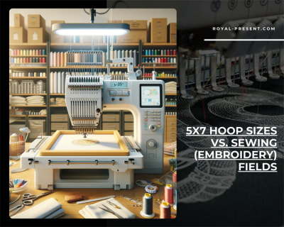 5x7 Hoop Sizes vs. Sewing (Embroidery) Fields| Royal Present Embroidery
