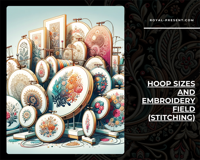 Hoop Sizes and Embroidery Field (Stitching)| Royal Present Embroidery