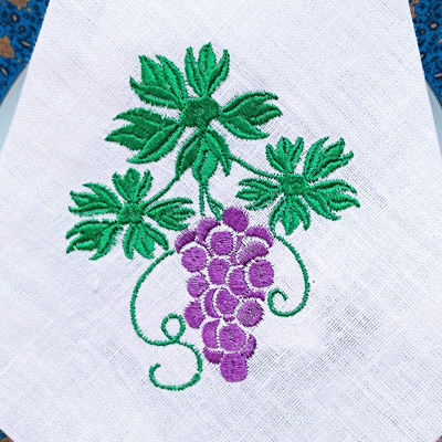 Grapes embroidery designs | Royal Present Embroidery | machine ...