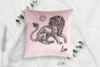 Leo zodiac sign Machine Embroidery Design - 6 sizes | Royal Present ...