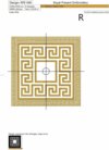 Machine Embroidery Design Greek ornament II | Royal Present Embroidery