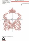 Machine Embroidery Design Royal graceful frame - 2 sizes | Royal ...