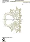 Wedding Monogram Blank Embroidery Design - 3 sizes | Royal Present ...