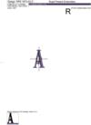 Capital Letter A Embroidery design - V2 | Royal Present Embroidery